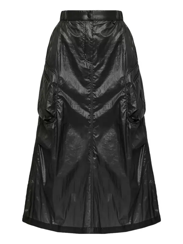 Moncler Cargo Midi Skirt - Black