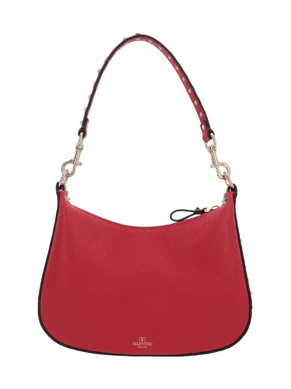 Valentino Garavani Small Rockstud Shoulder Bag - Red