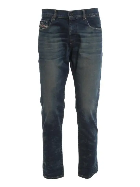 DIESEL® Faded Slim Jeans - Black