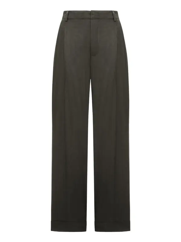 Soeur Watson Pleated Trousers - Black
