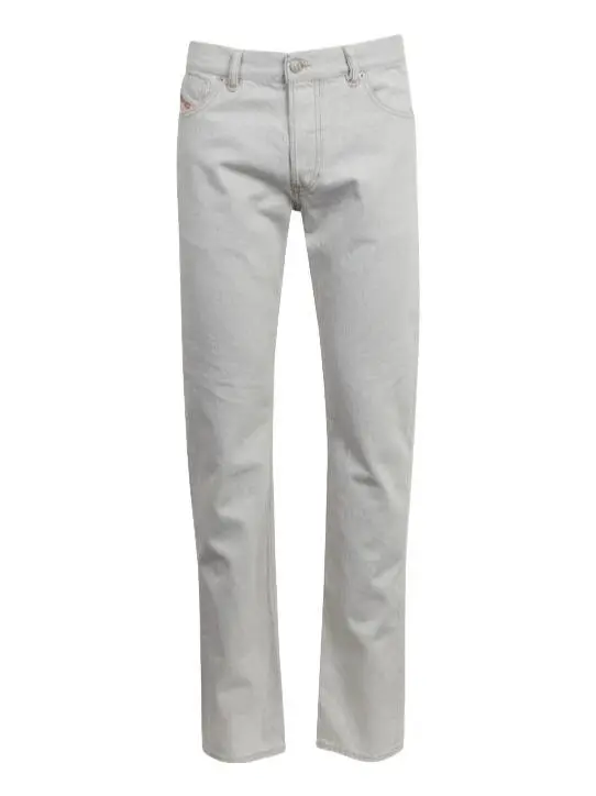 DIESEL® High-waist Straight-leg Jeans - Gray
