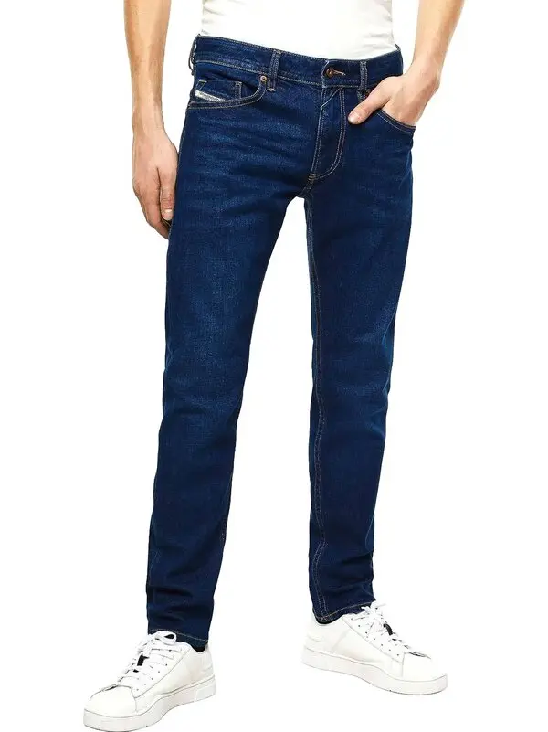 DIESEL® Straight-leg Five-pocket Jeans - Blue