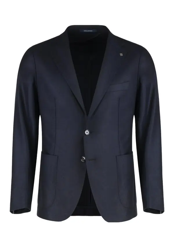 Tagliatore Wool Blazer - Black