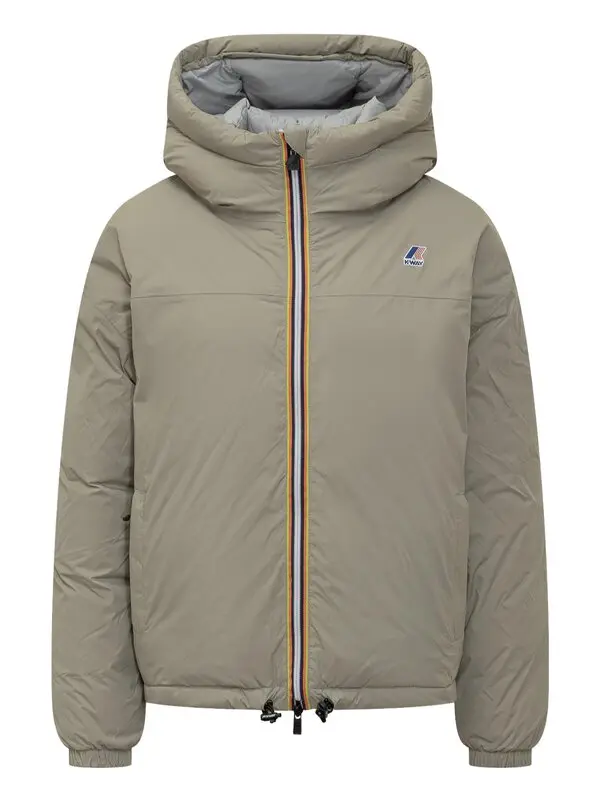 K-WAY Le Vrai Hooded Jacket - Nude