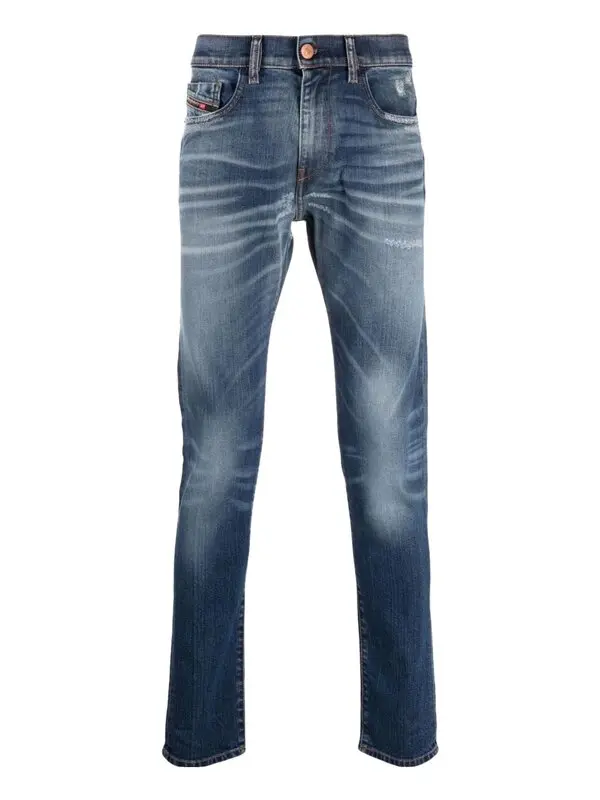 DIESEL® D-strukt Slim Fit Jeans - Blue