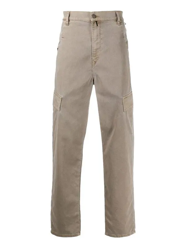 DIESEL® Relaxed Fit Cargo Shorts - Nude