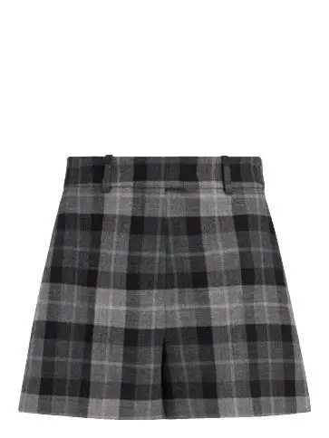 Dior Christian Checkered Shorts - Black