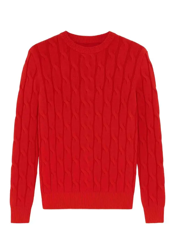 Jacob Cohen Long-sleeved Crewneck Jumper - Red