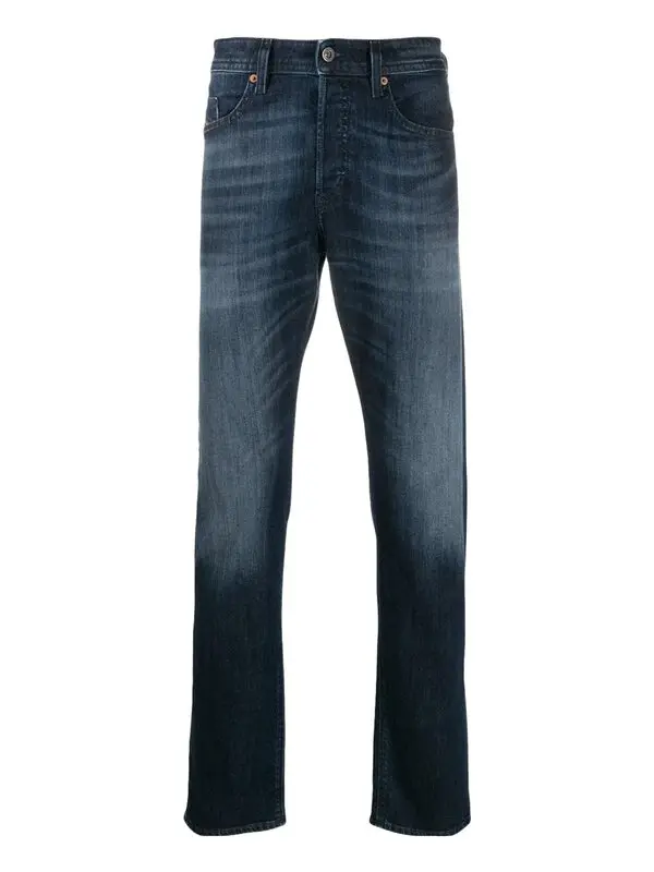 DIESEL® Straight-leg Five-pocket Jeans - Blue