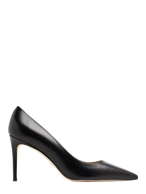 STUART WEITZMAN Logo High Heels - Black