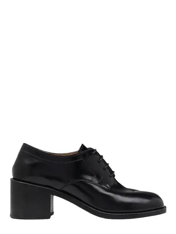 MAISON MARGIELA Tabi Toe Lace-up High Heel Shoes - Black