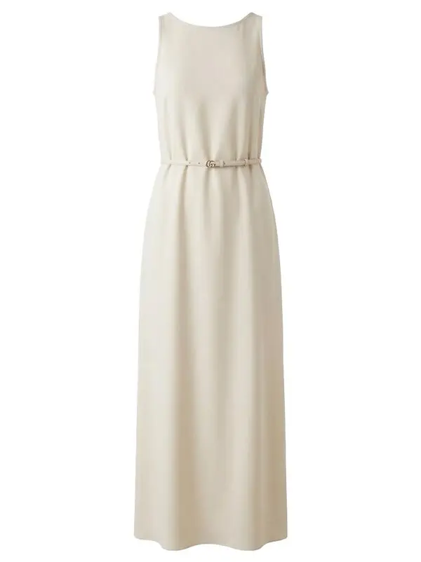 Gucci Long Cady Dress - Ivory White
