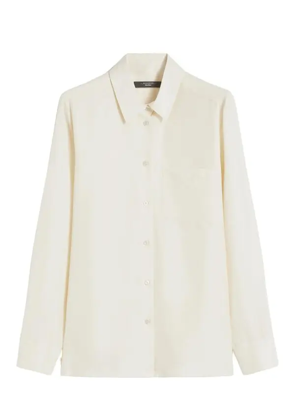 Max Mara Long-sleeved Shirt - Raw