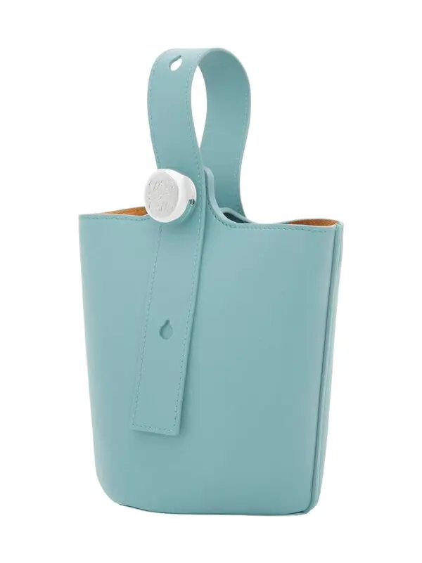 Loewe Pebble Mini Bucket Bag - Aqua