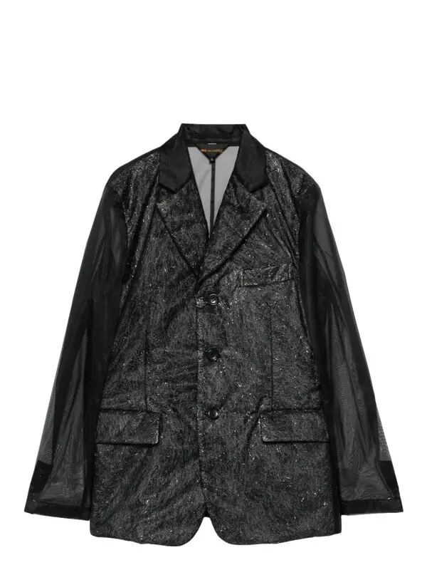 Comme Des Garçons Long Sleeve Casual Jacket - Black