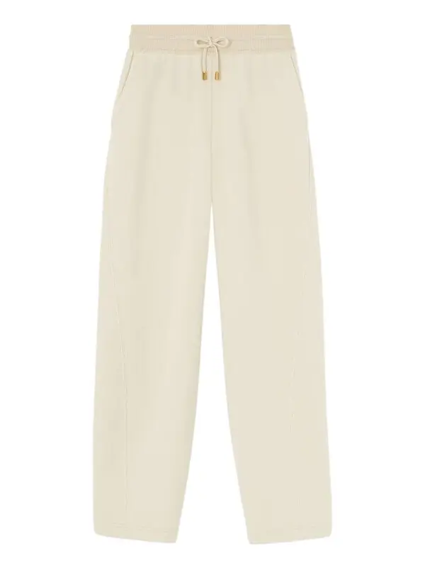 Loro Piana Viera High-waist Tapered Trousers - Arctic Wolf