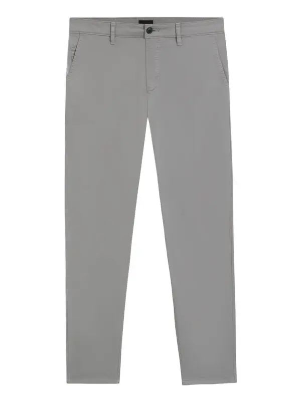 Hugo Boss Casual Trousers With Belt Loops - Gray