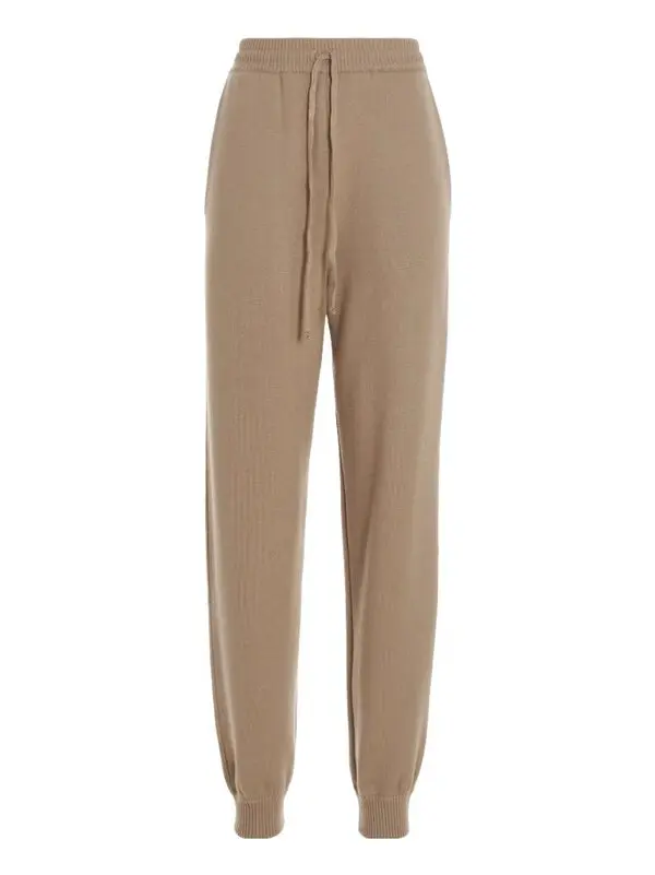 Prada Drawstring Blend Joggers - Snow White