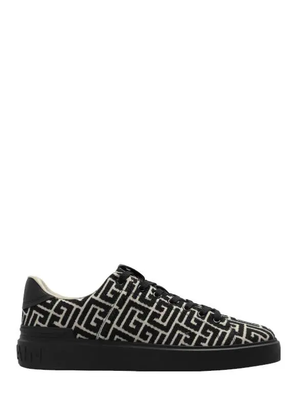 Balmain B Court Low-top Sneakers - Black