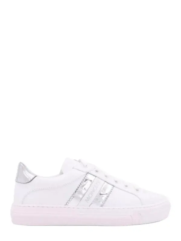 Moncler Contrast Heel Low-top Sneakers - White
