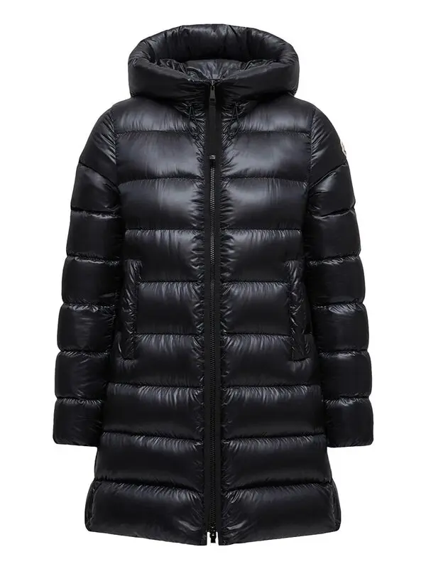 Moncler Zip-up Padded Jacket - Black