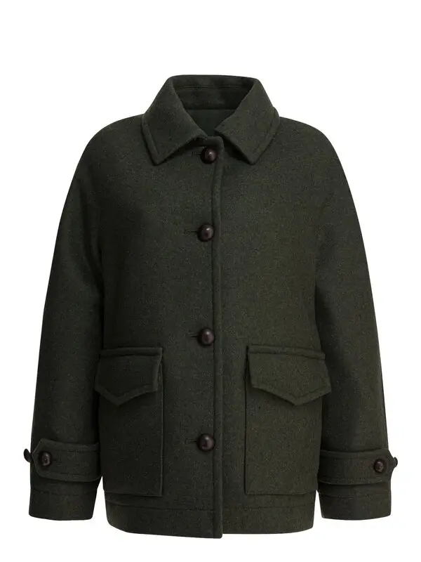 CIRCOLO 1901 Single-breasted Jacket - Green