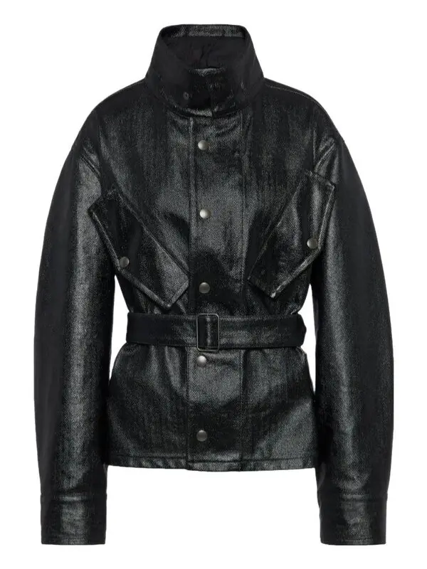 MAISON MARGIELA Belted Jacket - Black