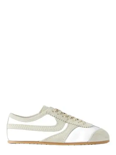 Dries Van Noten Lace-up Low-top Sneakers - White