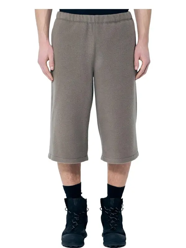 RIER Wool Fleece Capri Pants - Gray