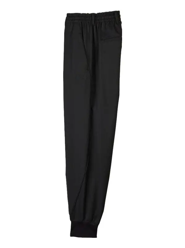 Y3 Straight-leg Drawstring Track Trousers - Black