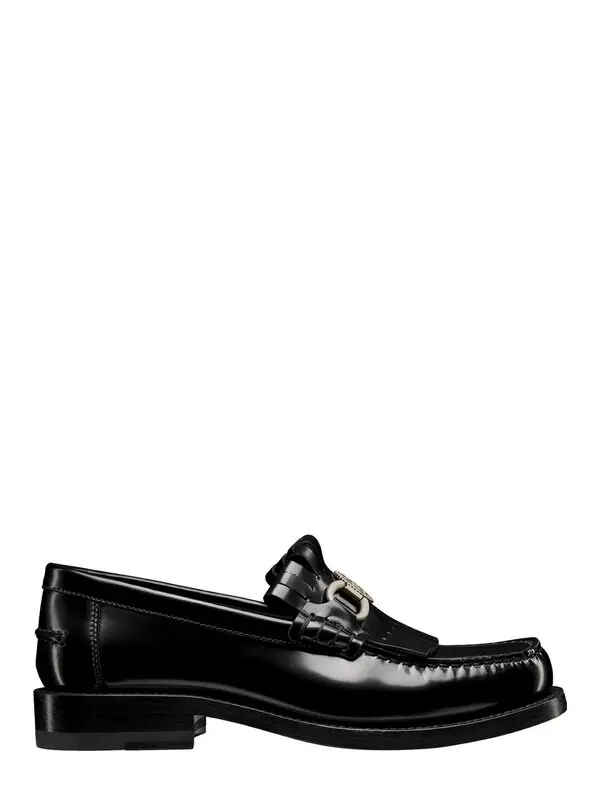 Dior Emblem Loafer - Black