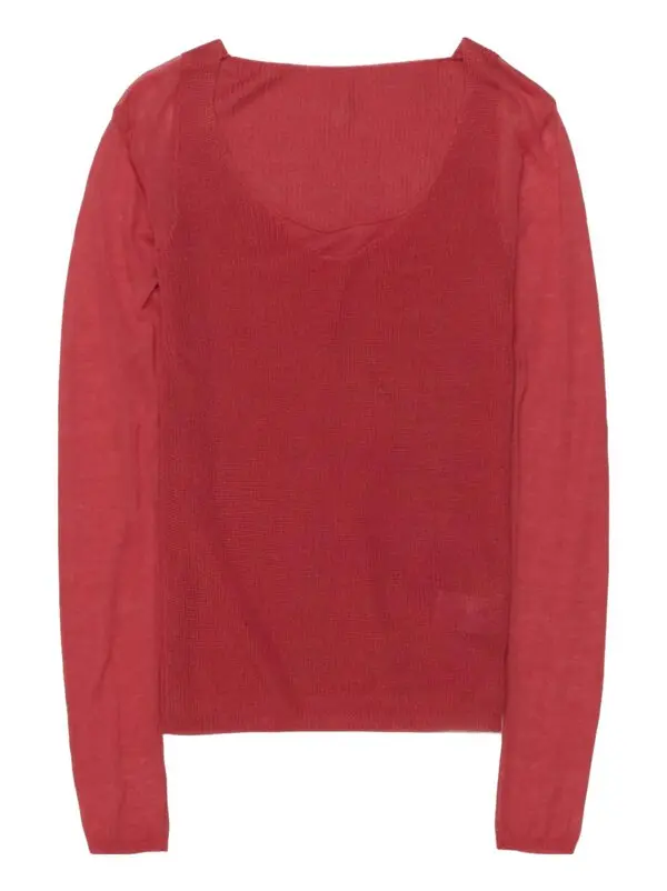 Paloma Wool Litam Long-sleeved Top - Red