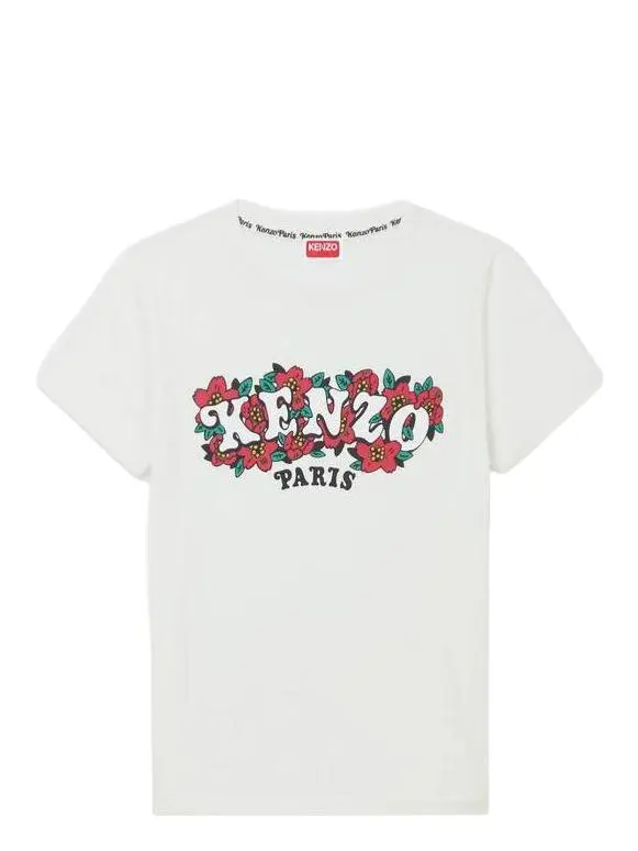 Kenzo Verdy Market Crewneck T-shirt - Off White