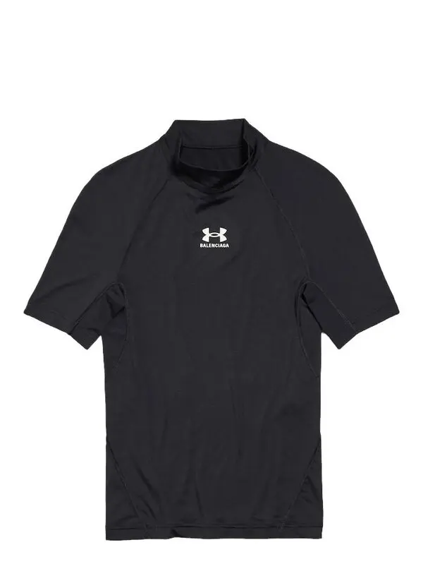 Balenciaga X Under Armour Mock Neck T-shirt - Black