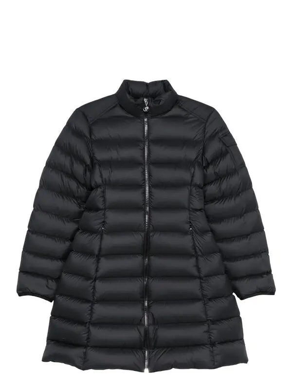 Moncler Igesse High Neck Quilted Coat - Black