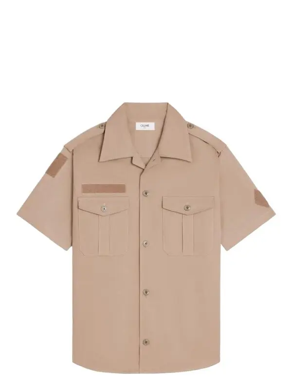Celine Single-breasted Short-sleeved Shirt - No