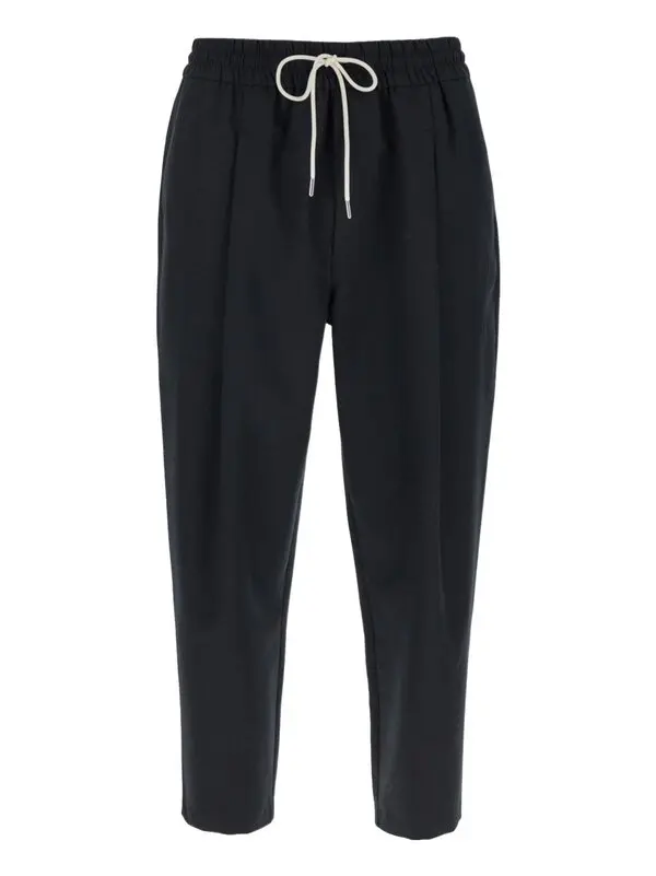 Drole De Monsieur Drôle De Le Pantalon Cropped Pants - Black