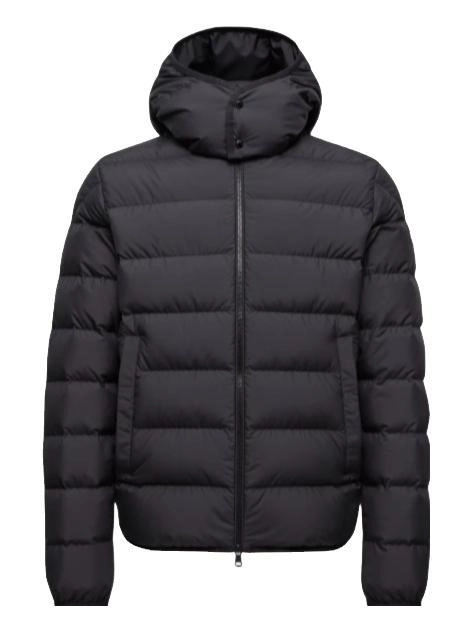 Moncler Padded Zip-up Hooded Jacket - Black