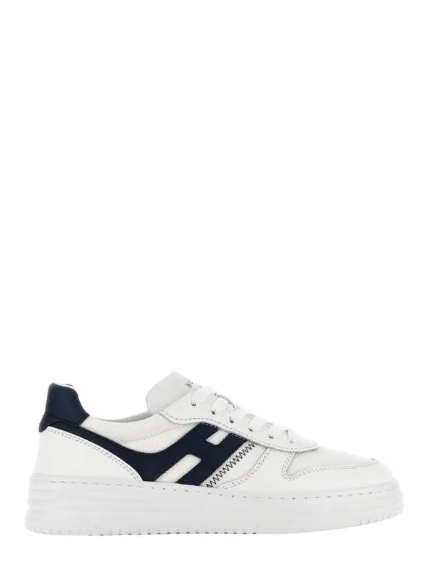 Hogan H630 Low-top Sneakers With Logo Detailing - White