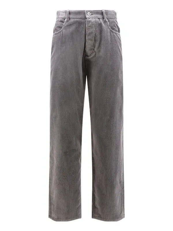 Bottega Veneta Corduroy Trousers - Gray