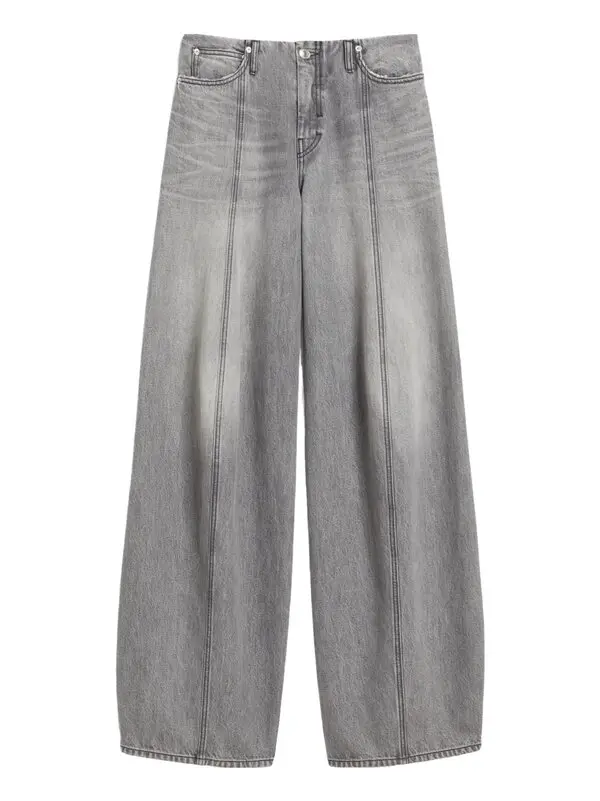 Sportmax Wide-leg Jeans - Gray