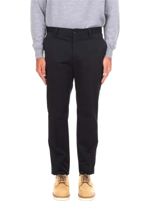Etro Gabardine Trousers - Black