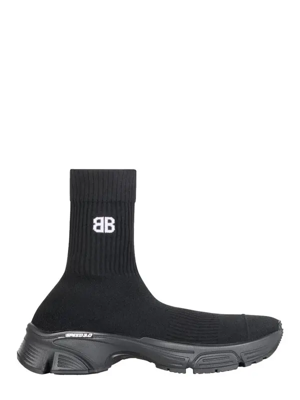 Balenciaga Speed 3.0 Sock Sneakers - Black/white