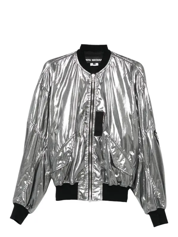 Junya Watanabe Zip-up Bomber Jacket - Gray