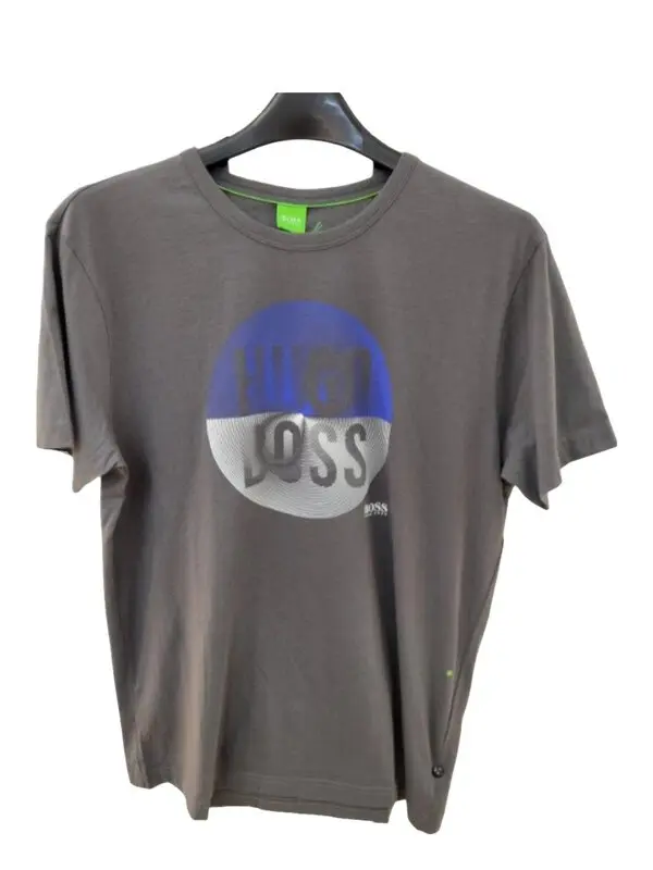 Hugo Boss Logo Printed T-shirt - Black
