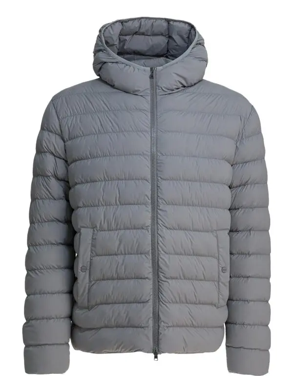Herno High Neck Padded Jacket - Gray