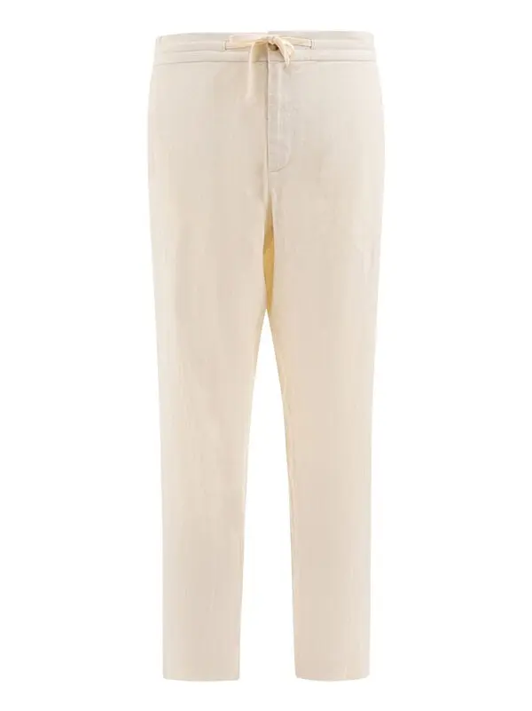 Vince Drawstring Relaxed Fit Pants - Nude