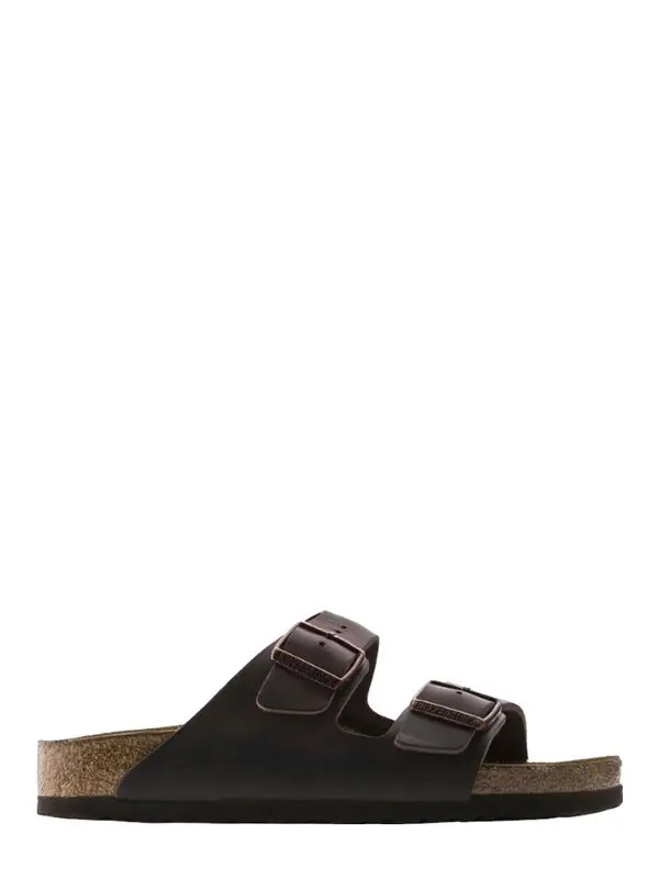 BIRKENSTOCK Arizona Logo Flip Flops - Black