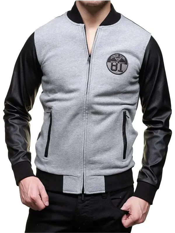 Emporio Armani Logo Casual Jacket - Gray
