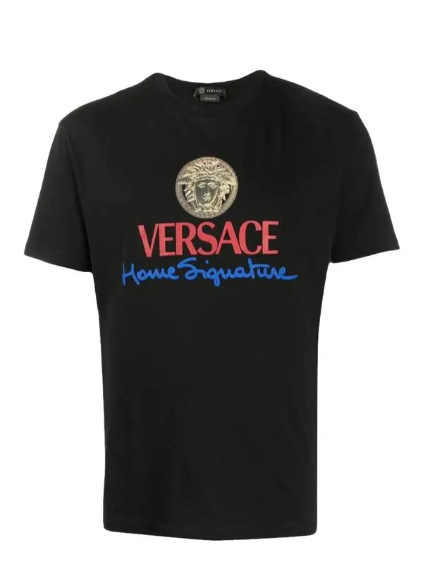 Versace Medusa Logo T-shirt - Black